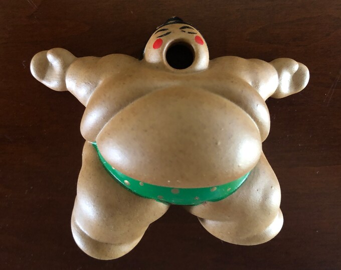 Rare Vintage Shiko Japan Sumo Wrestler Figurine - Etsy