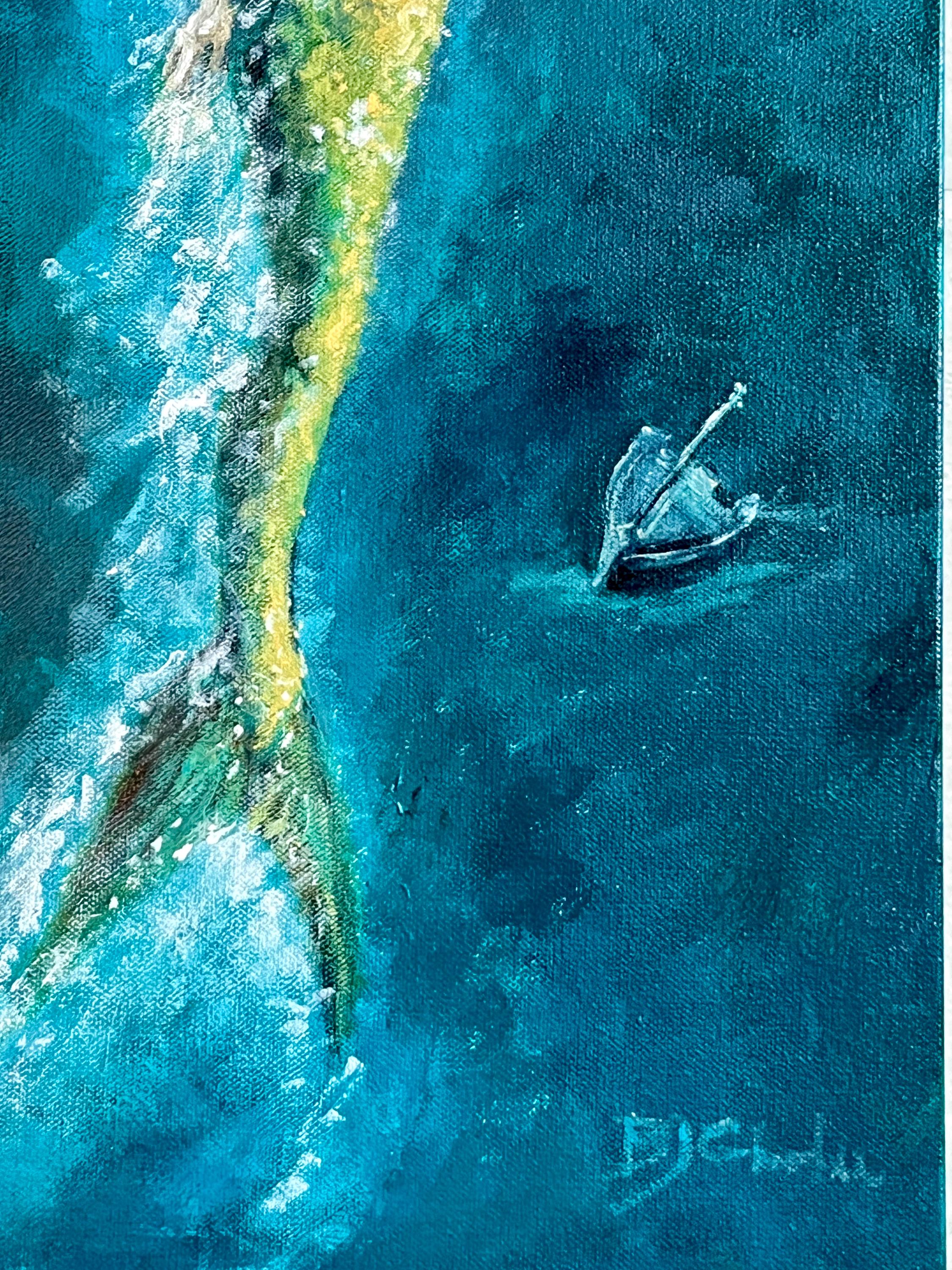 Original Acrylic Mermaid Painting by Artist Bonnie Giordan - Etsy