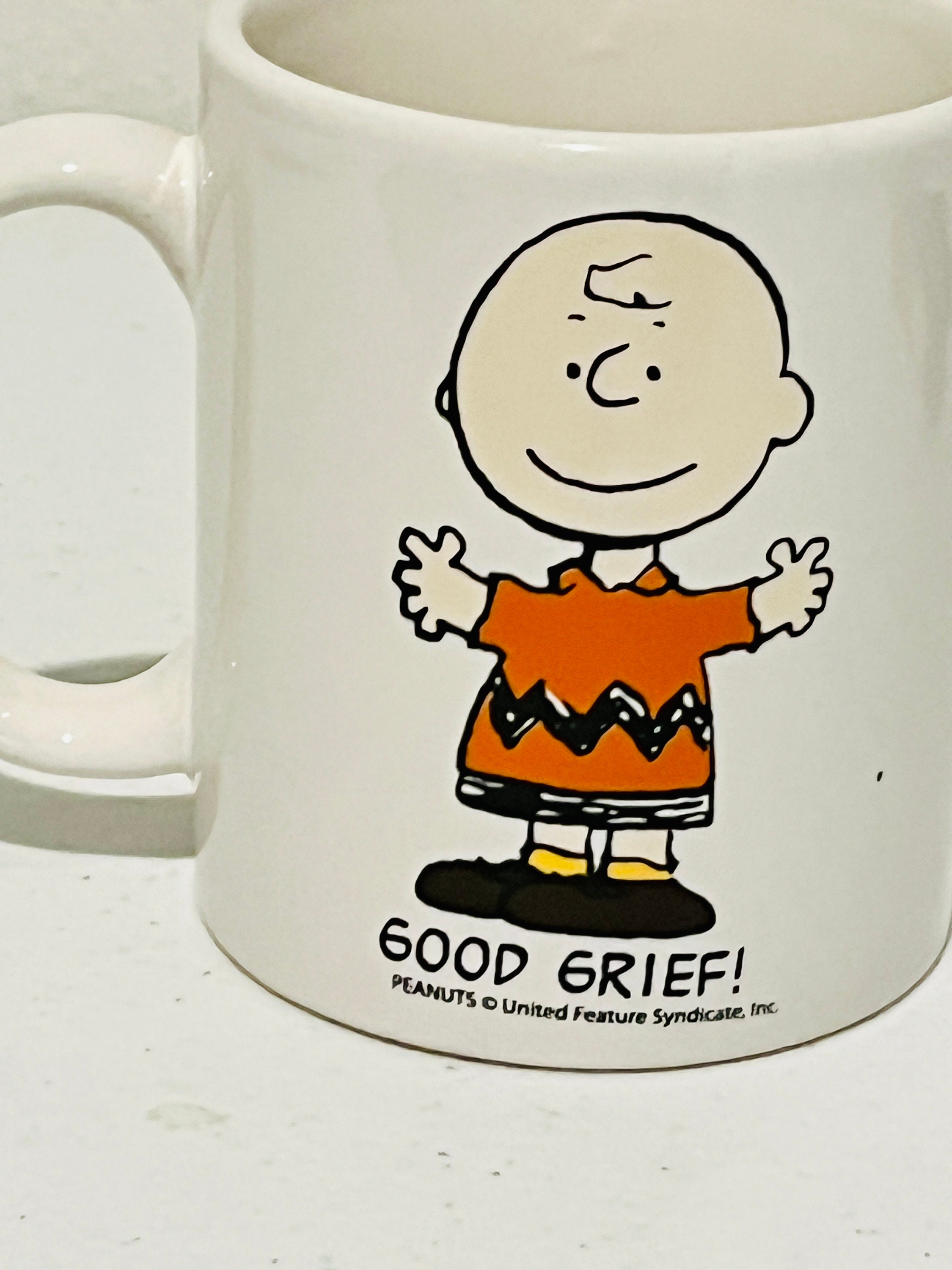 Peanuts Good Grief Charlie Brown Coffee Mug - Etsy