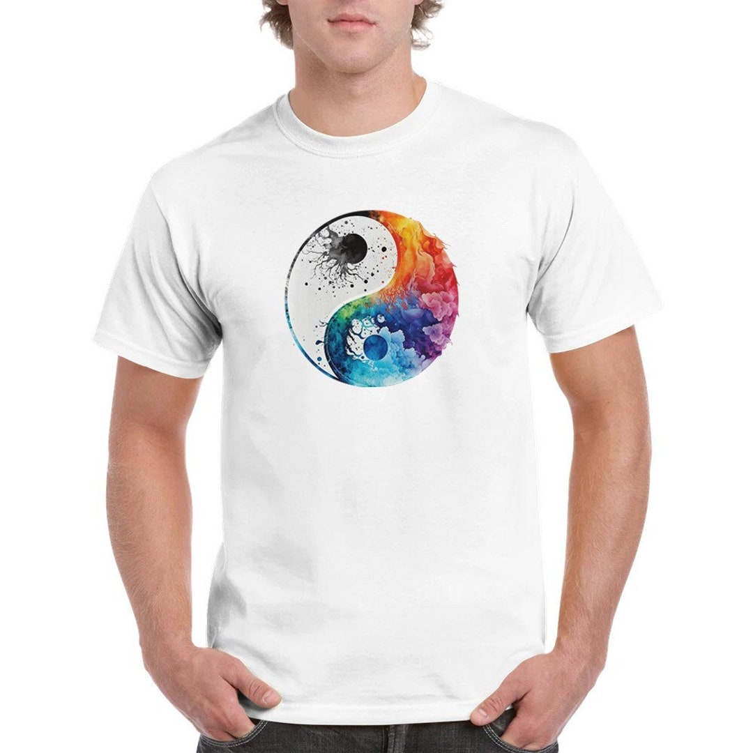 Yin and Yang Shirt, Yin Yang Tee, Yin and Yang, Yoga Shirt, Yin Yang ...