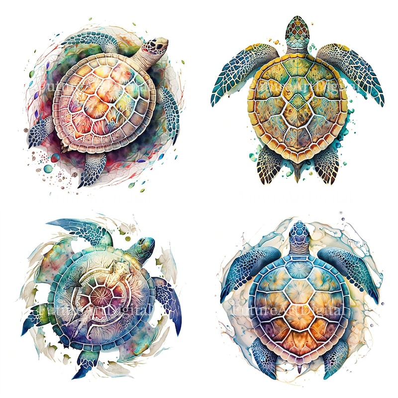 Turtle Printables - Etsy
