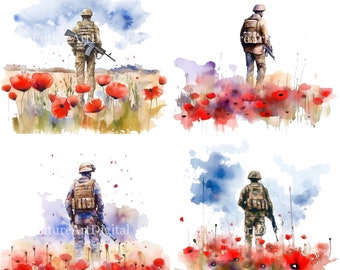 Lest We Forget Svg Bundle Remembrance Day Svg Poppy Svg - Etsy