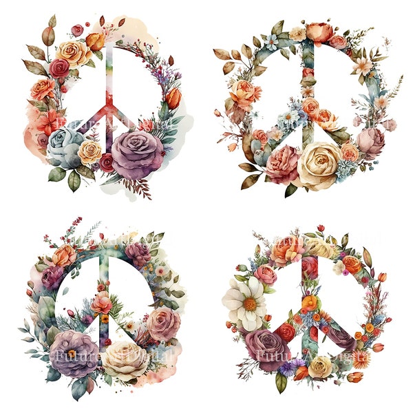 Peace Sign Wall Art - Etsy