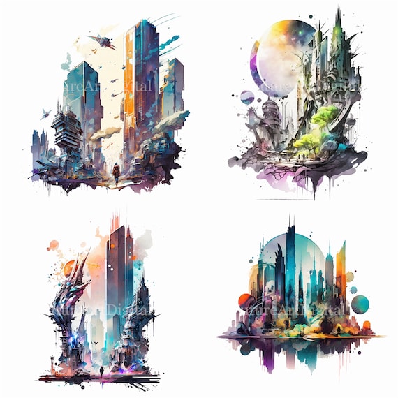 Future City Painting