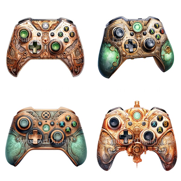 Steampunk Xbox Controller - Etsy