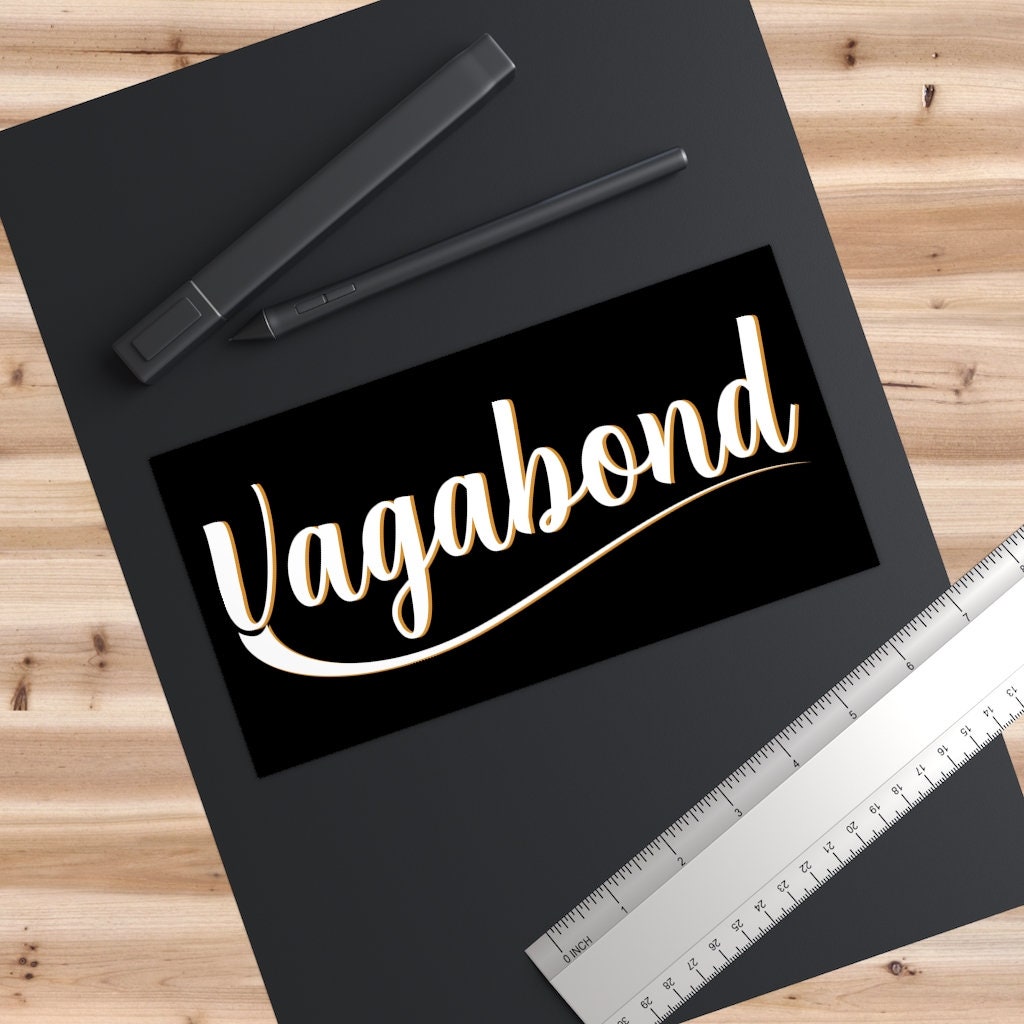 Vagabond Bumper Sticker - Etsy