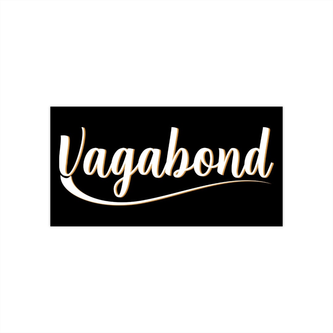 Vagabond Bumper Sticker - Etsy