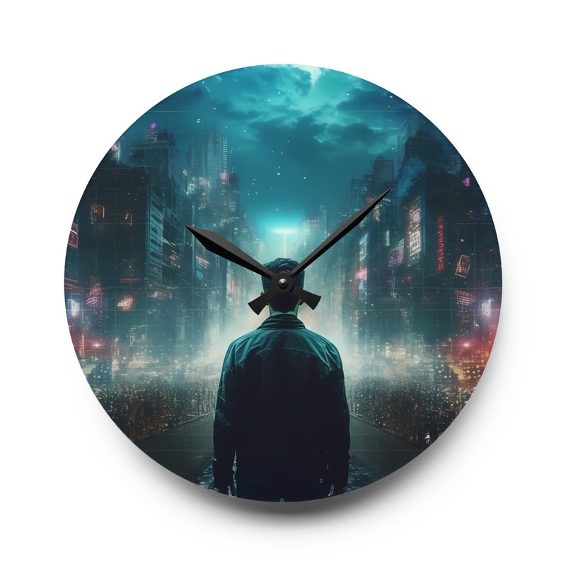 Futuristic Wall Clocks - Etsy