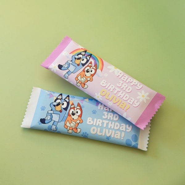 Bluey Chocolate Bars - Etsy