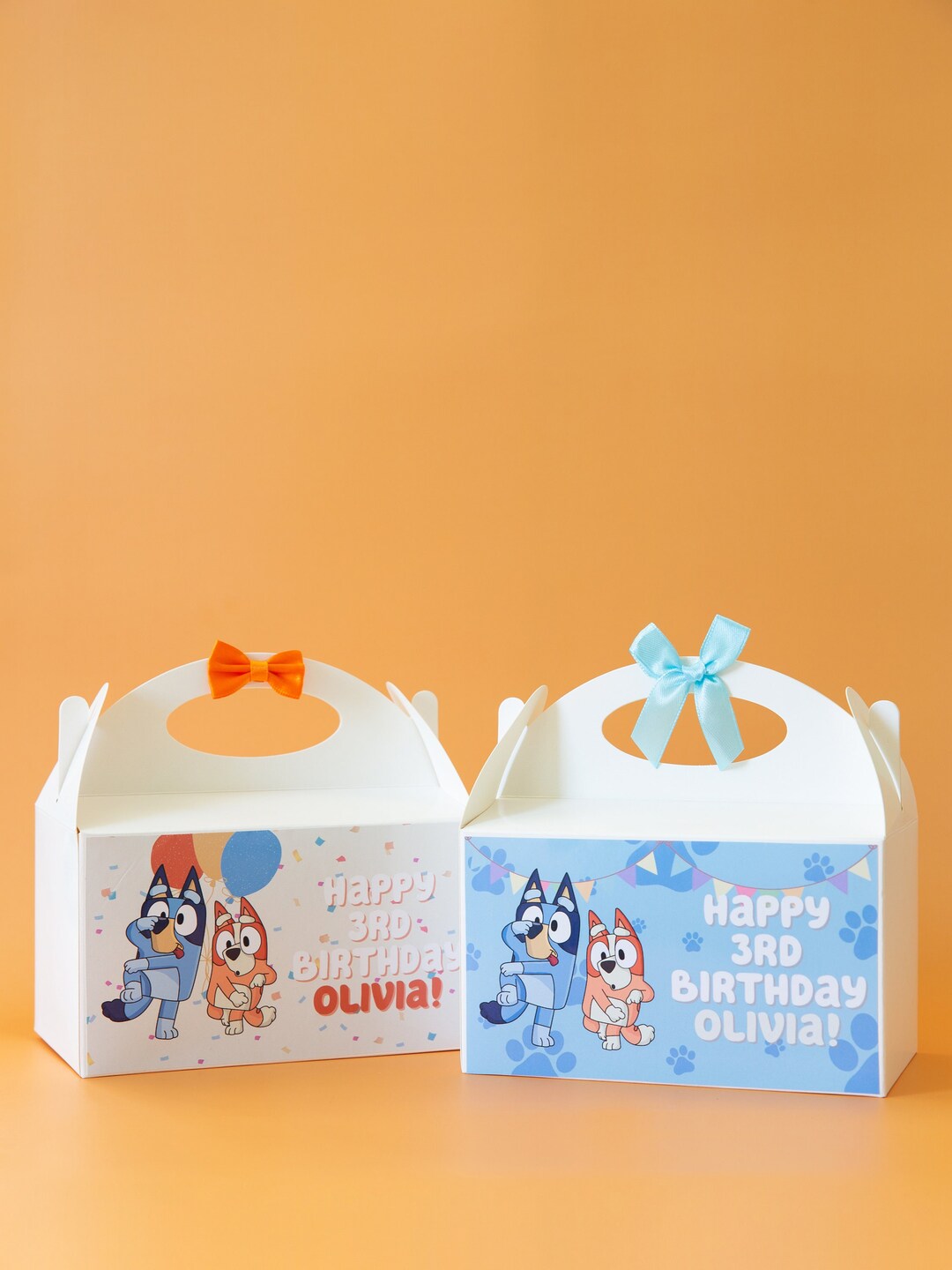 Bluey Gable Boxes Custom Treat Boxes Bluey Treat Boxes Bluey ...