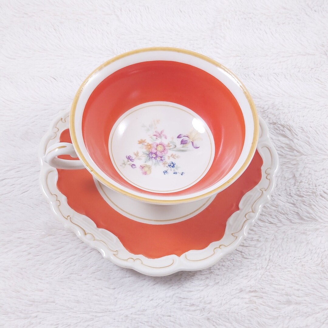 Bavaria Germany Tea Cup, Schwarzenhammer Bavaria Tea Set, Floral Teacup ...