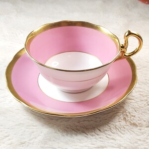 Vintage 1930s Pink Royal Albert Crown China Teacup – Elegant English ...