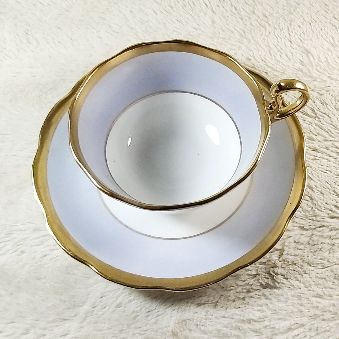 Rare Royal Albert Teacup Crown China, Pattern 6514, Purple & Gold ...