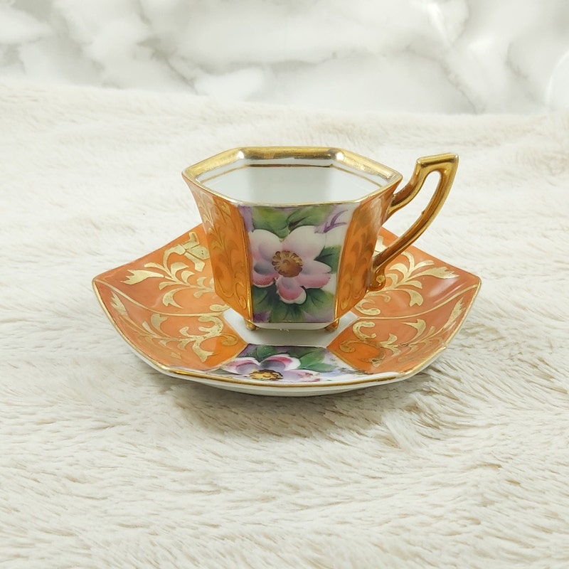 Art Deco Tea Cup - Etsy