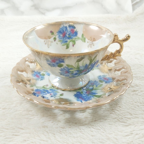 Hydrangea Tea Cup - Etsy