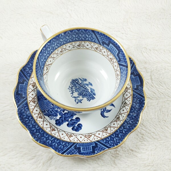 Blue Willow Teacup - Etsy