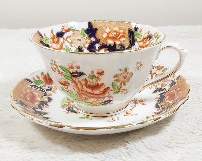 Antique Chelson Decorative China England Teacup and Saucer - Etsy