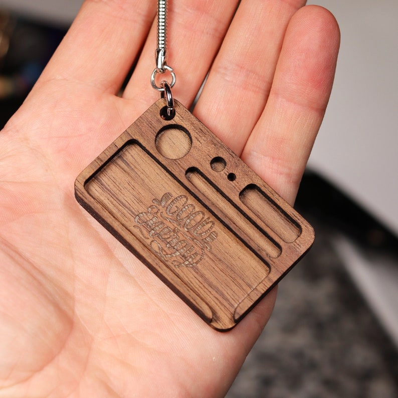 Rolling Tray Keychain SVG Laser Cut Digital File Ready for Xtool - Etsy