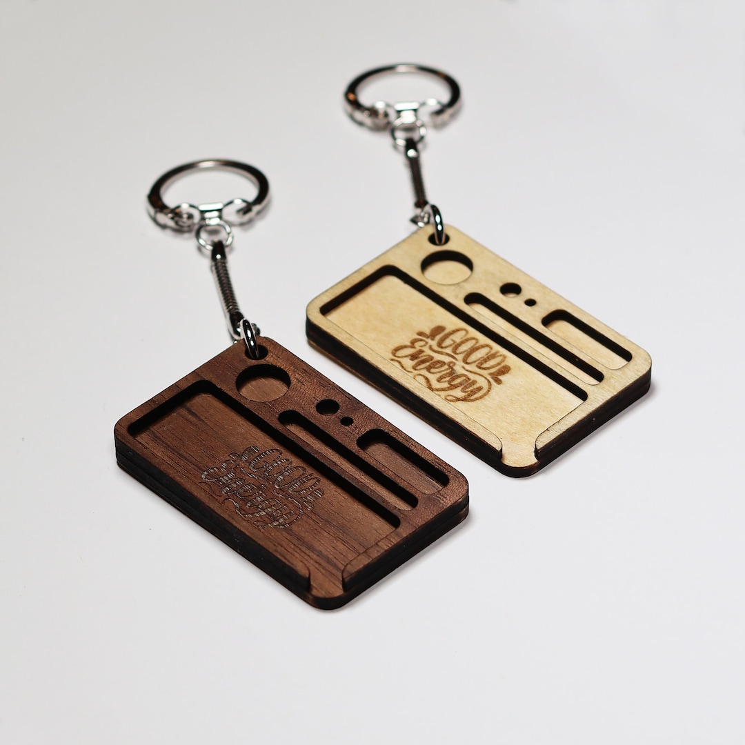 Rolling Tray Keychain SVG Laser Cut Digital File Ready for Xtool - Etsy