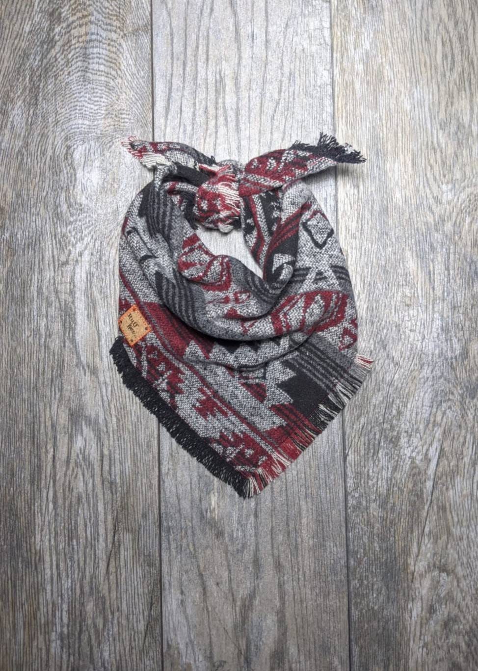 Shadow Aztec Dog Bandana | Etsy