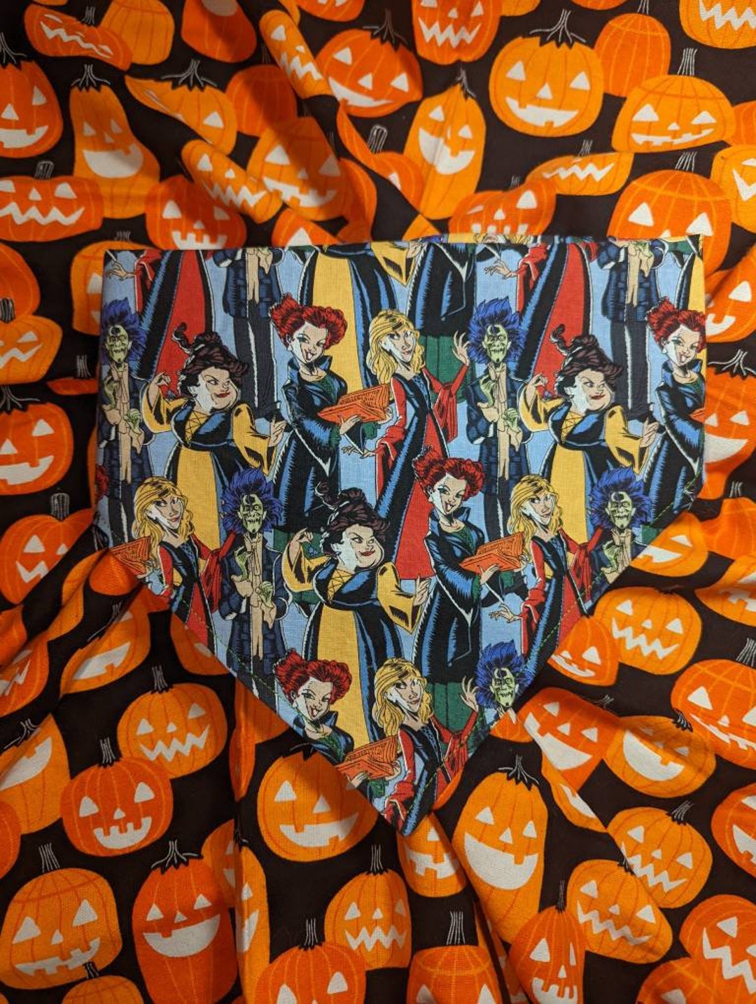 Hocus Pocus the Sanderson Sisters Dog Bandana - Something Wicked - Etsy