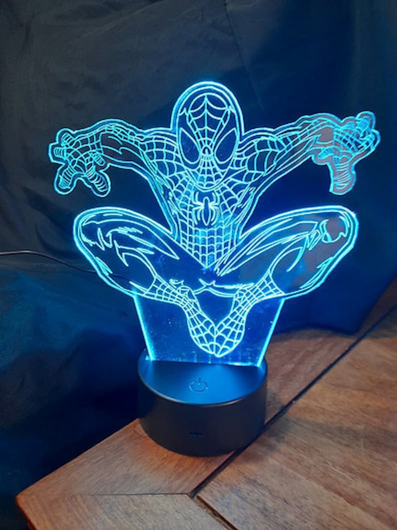Spider Man Laser Cut File, Laser Cut File, Acrylic, SVG, DXF, 3mm Laser ...