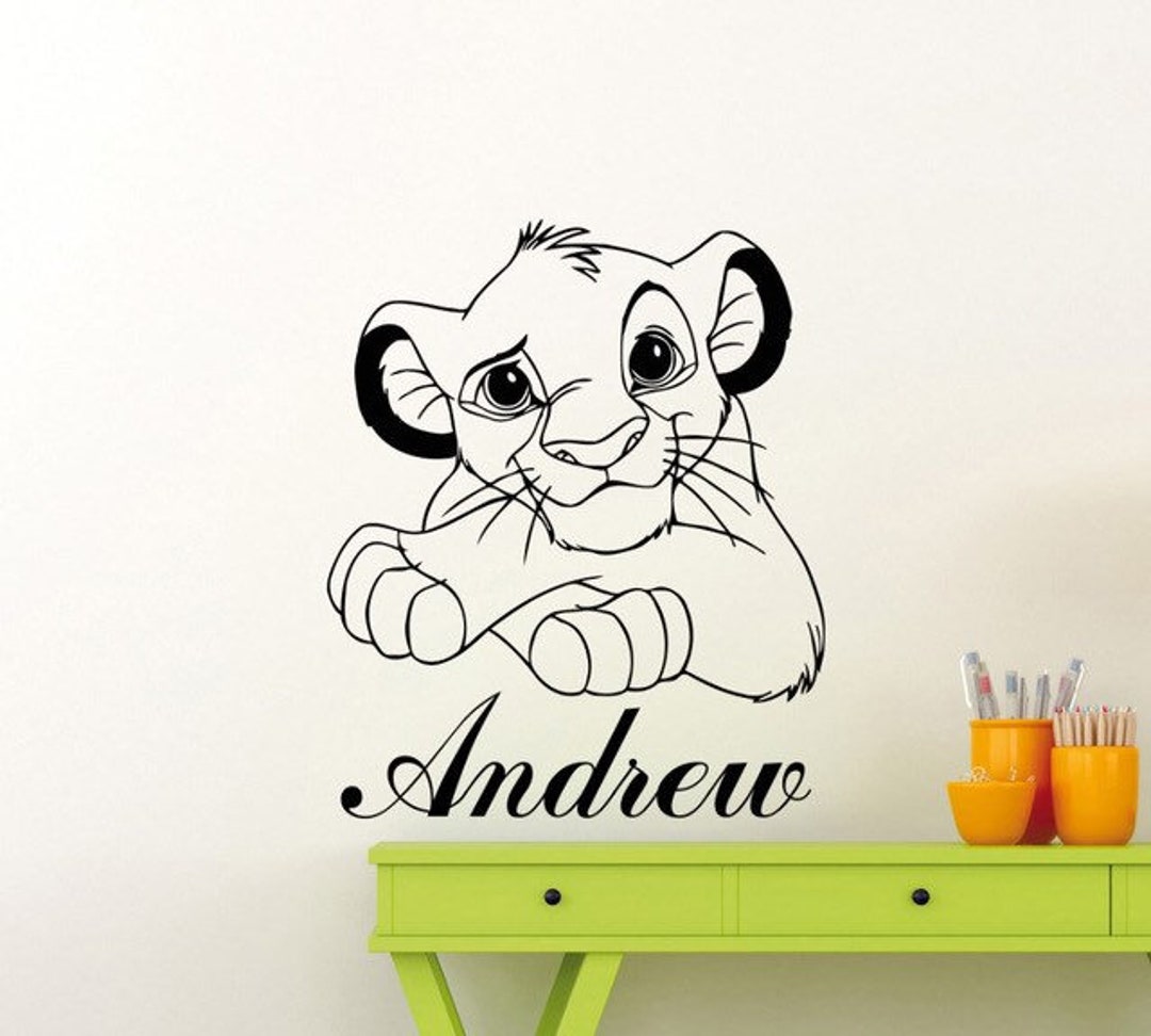 Lion King, Disney, Simba, Pumba, Timon, Inspired Wall Decal, Wall ...