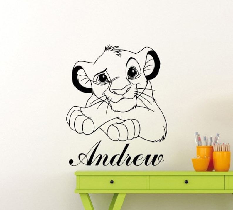Lion King, Disney, Simba, Pumba, Timon, Inspired Wall Decal, Wall ...