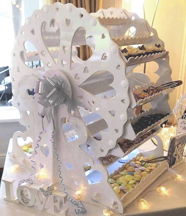 DIY PLANS for Full-size Wooden Candy Cart Dimensions in Mm and Inches ...