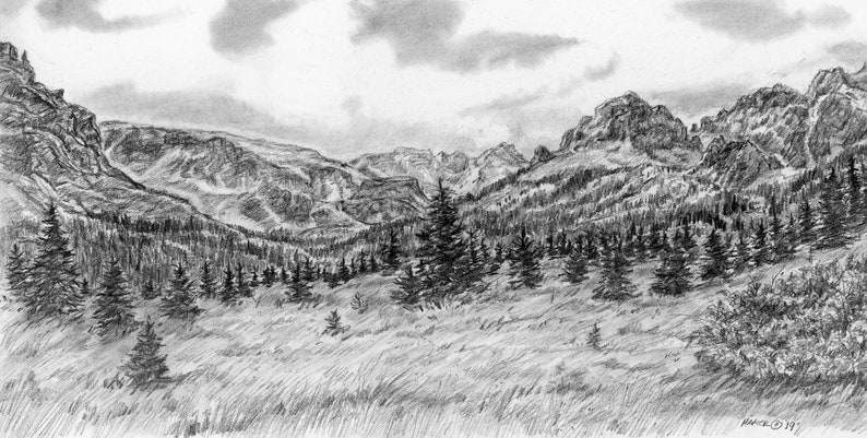 Beartooth Mountains Montana - Etsy