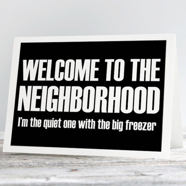 Welcome to the Neighborhood Printable - Etsy