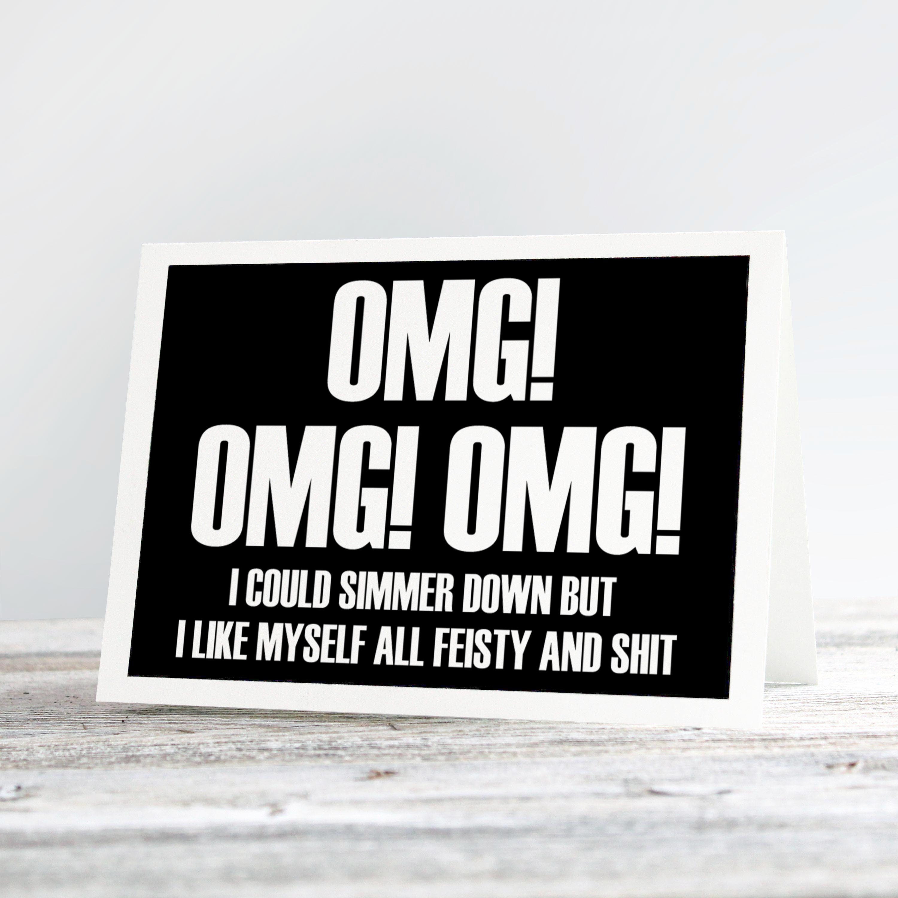 Printable Congratulations Card. OMG Funny Graduation Card - Etsy