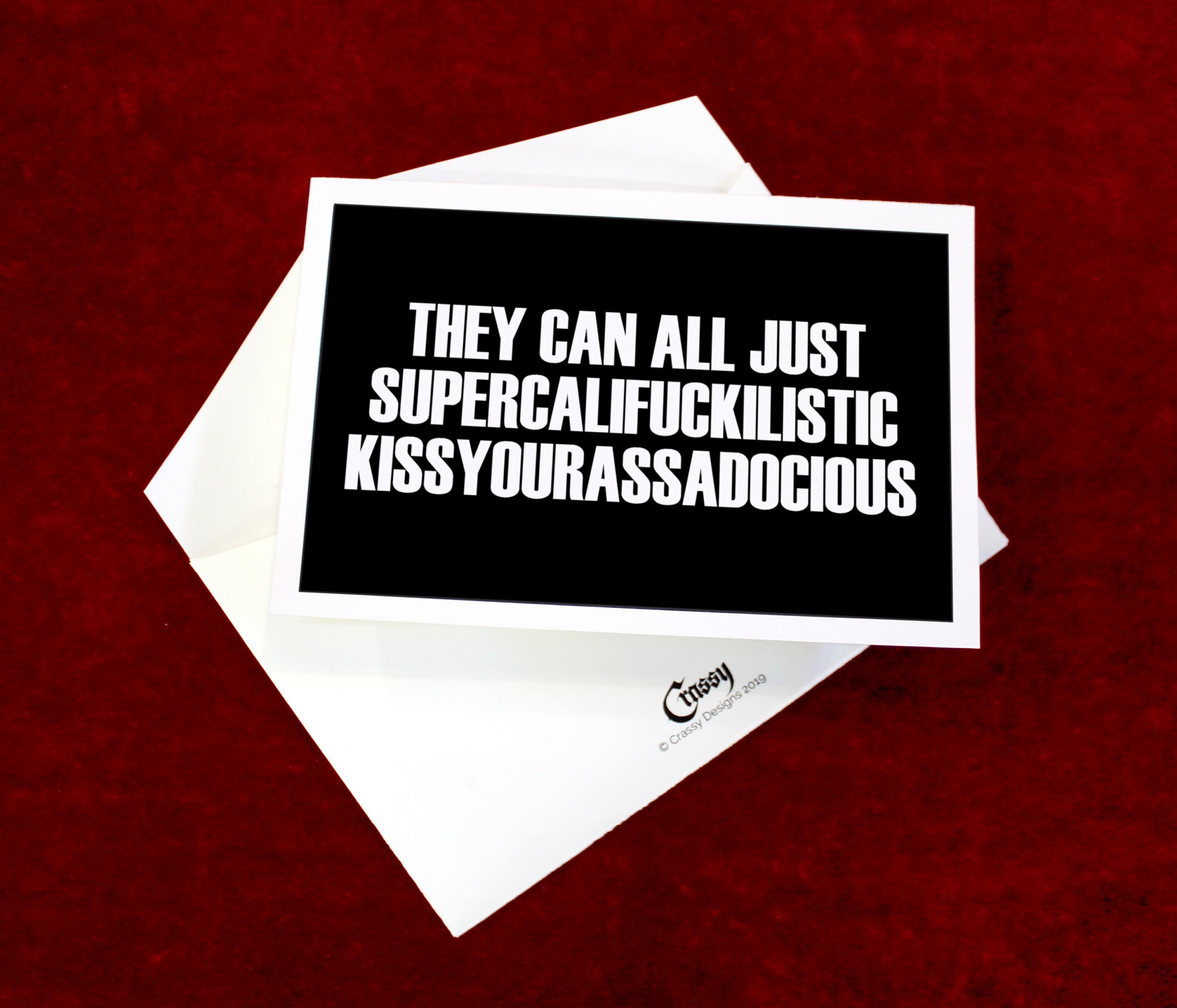 Printable Support Card Just Because Card Funny Friendship - Etsy