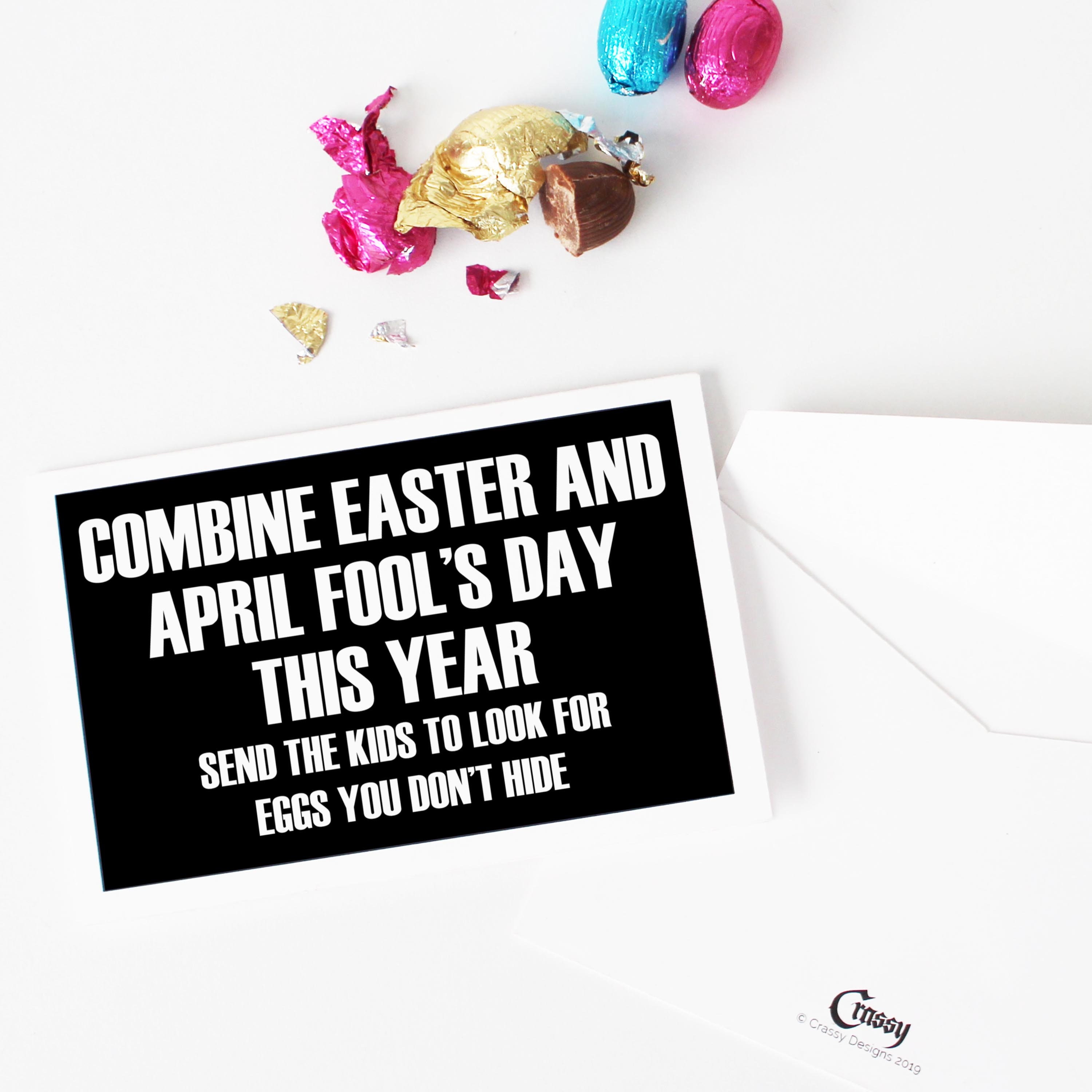 Funny Easter April Fools Card: Printable Greeting Card (PDF) - Etsy