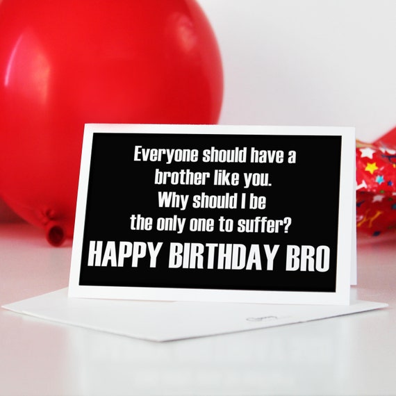 Happy Birthday Brother Cards Printable