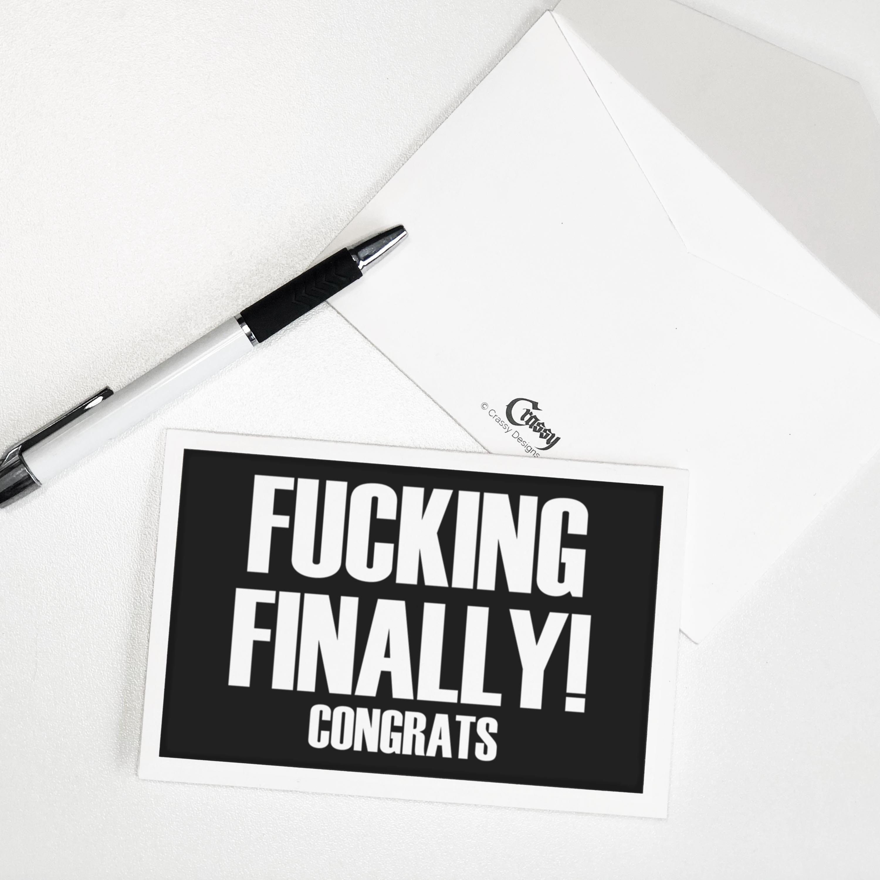 Funny Printable Congratulations Digital Download DIY Card. | Etsy