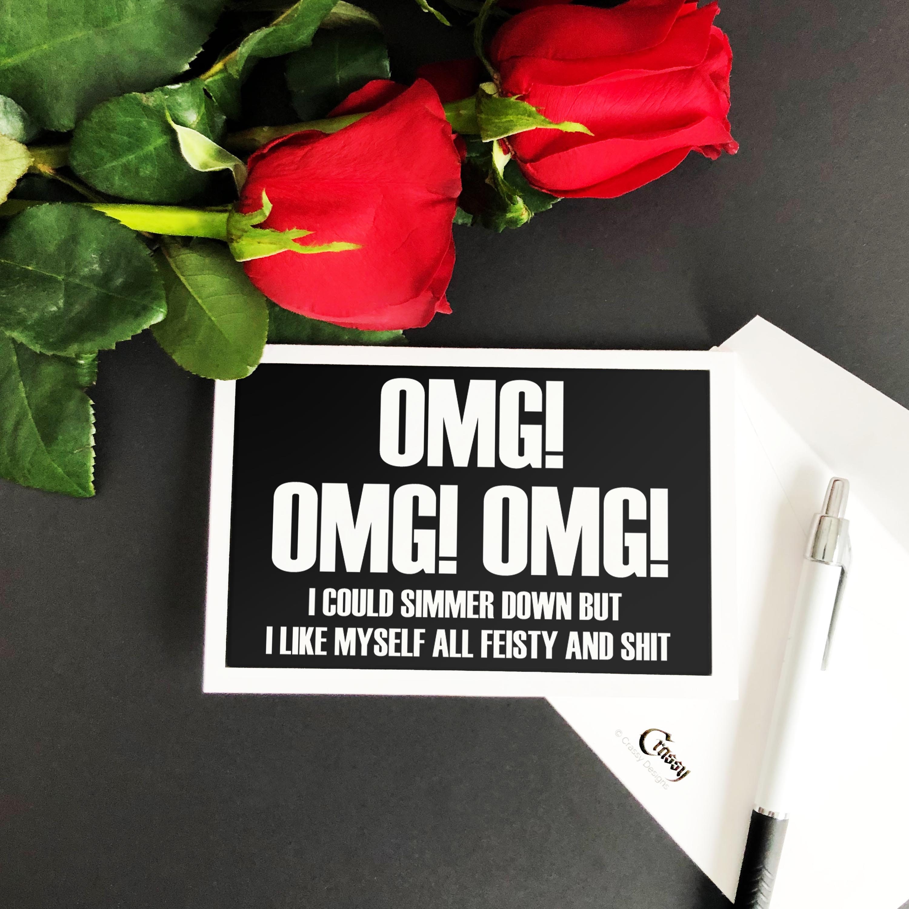 Printable Congratulations Card. OMG Funny Graduation Card - Etsy