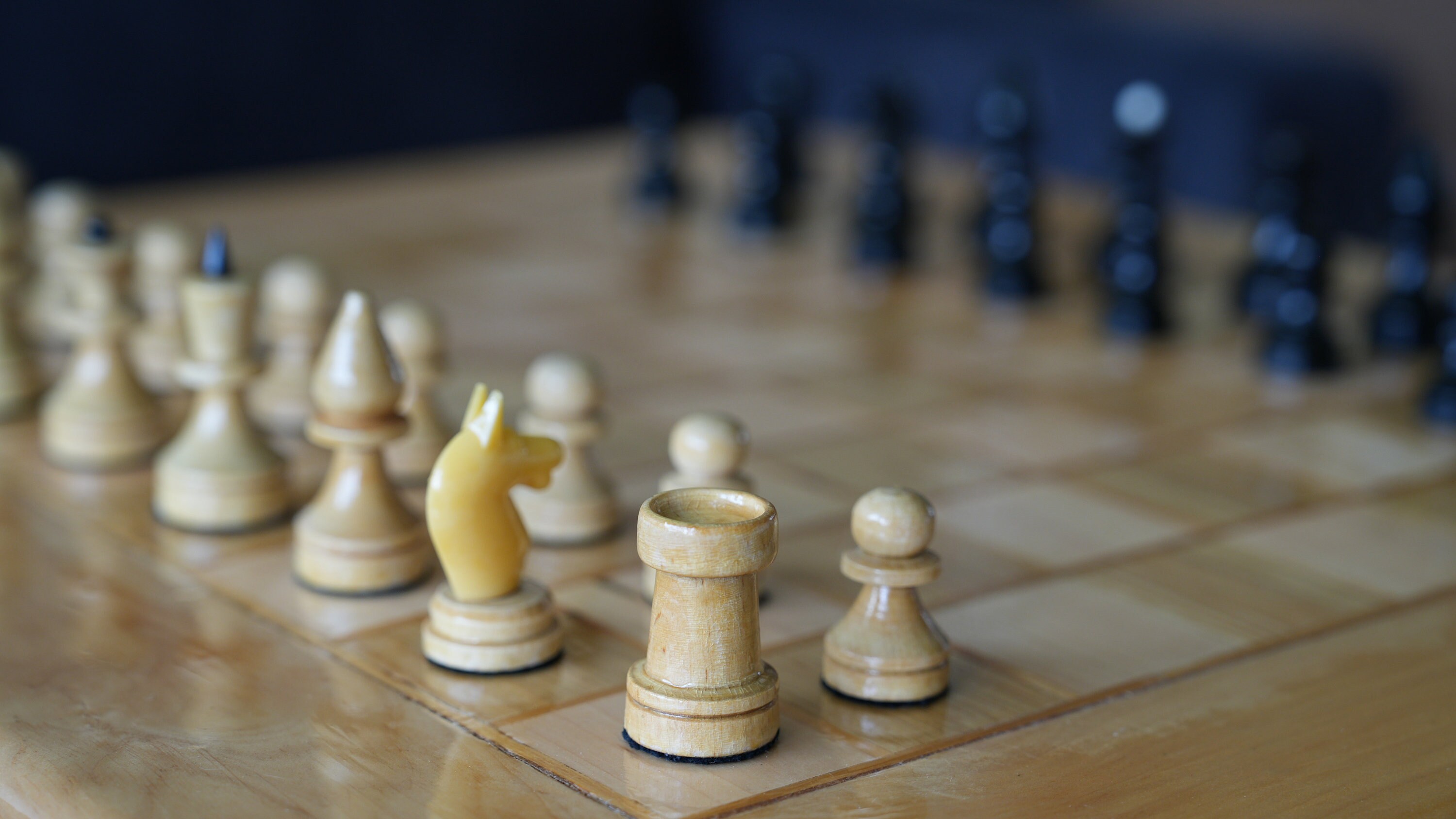 Handcrafted Wooden Chess Board Coffee Table - Unique Natural Wood ...