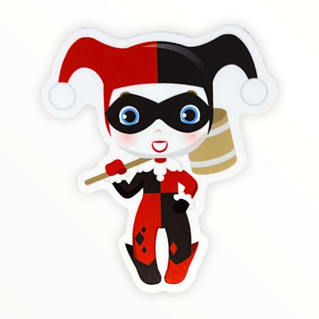 Original Jester With a Mallet Sticker 381 - Etsy