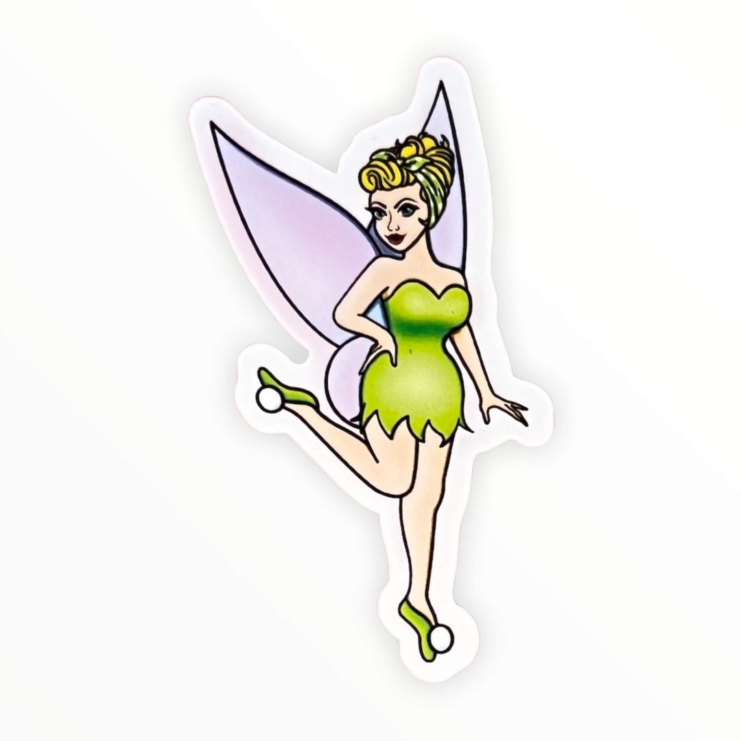 Pinup Fairy Sticker 104 - Etsy