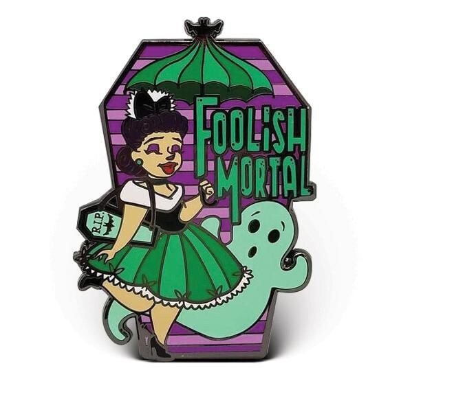 Foolish Mortal Enamel pin | Etsy