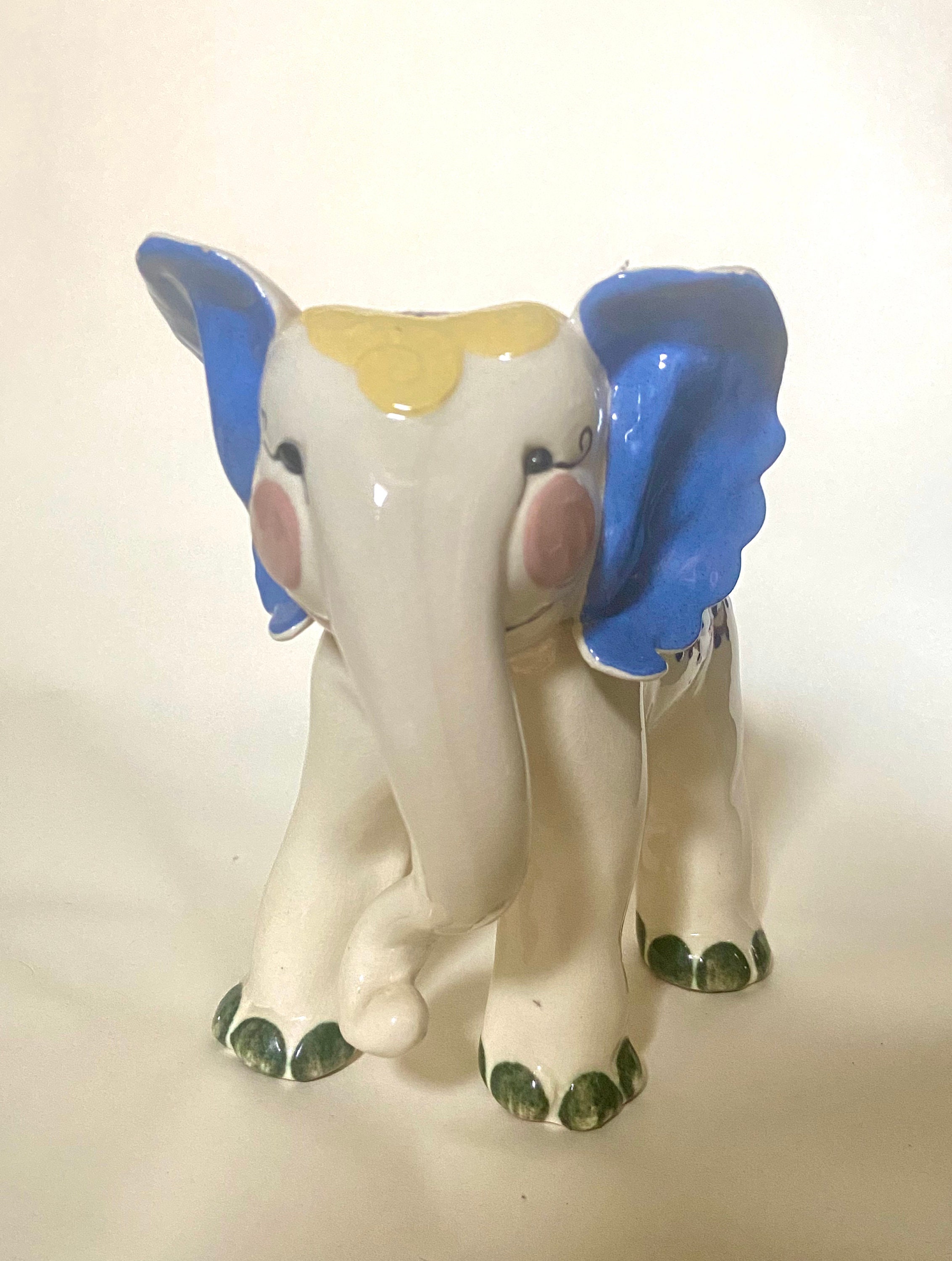 Vintage Kay Finch California Pottery Circus Elephant Peanut | Whimsical ...