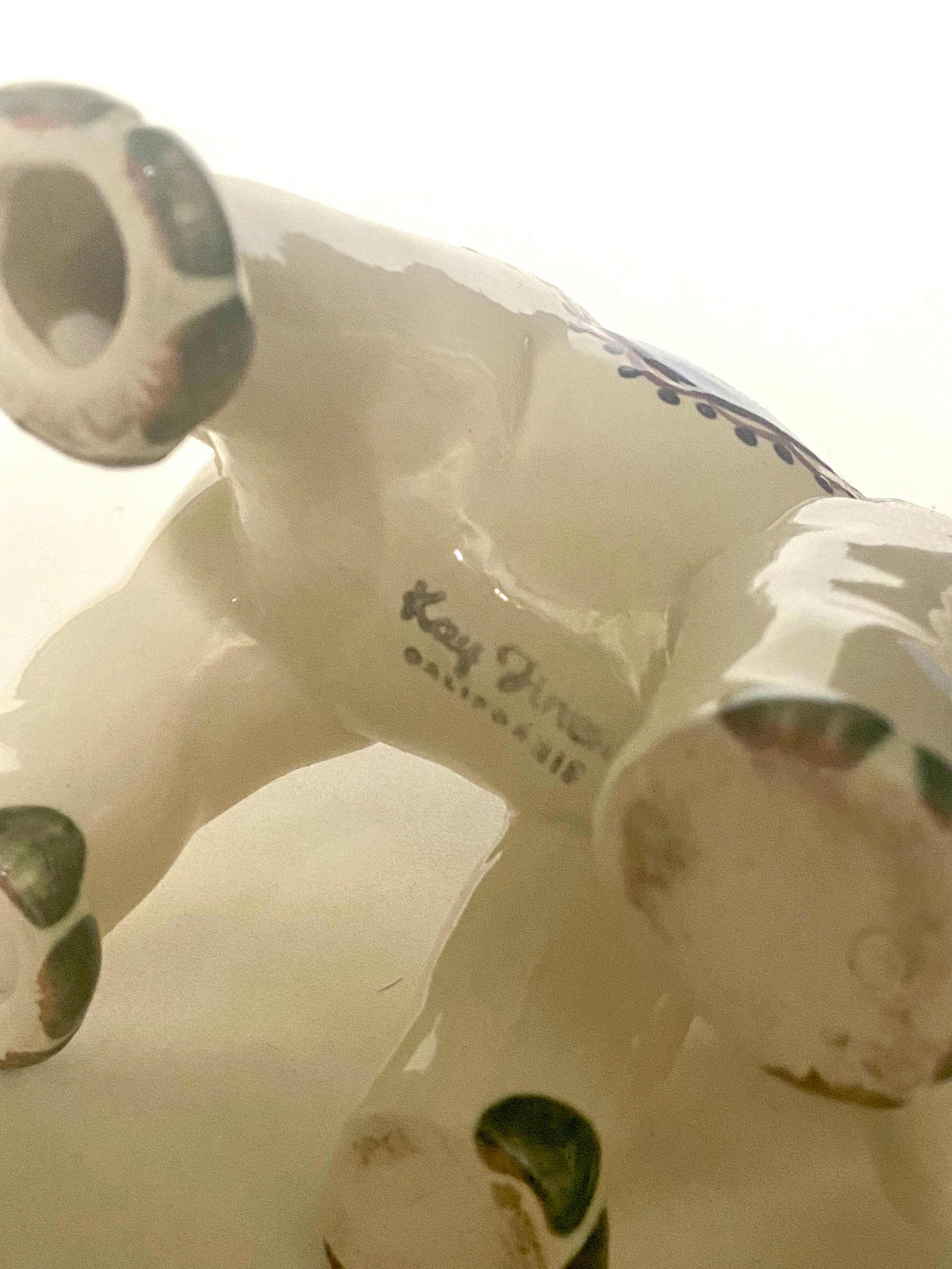 Vintage Kay Finch California Pottery Circus Elephant Peanut | Whimsical ...