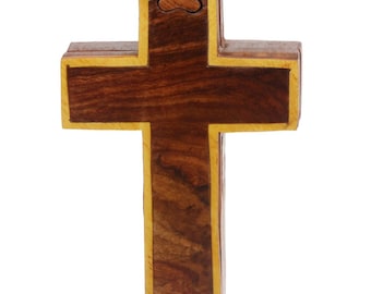 Wooden Box Cross - Etsy