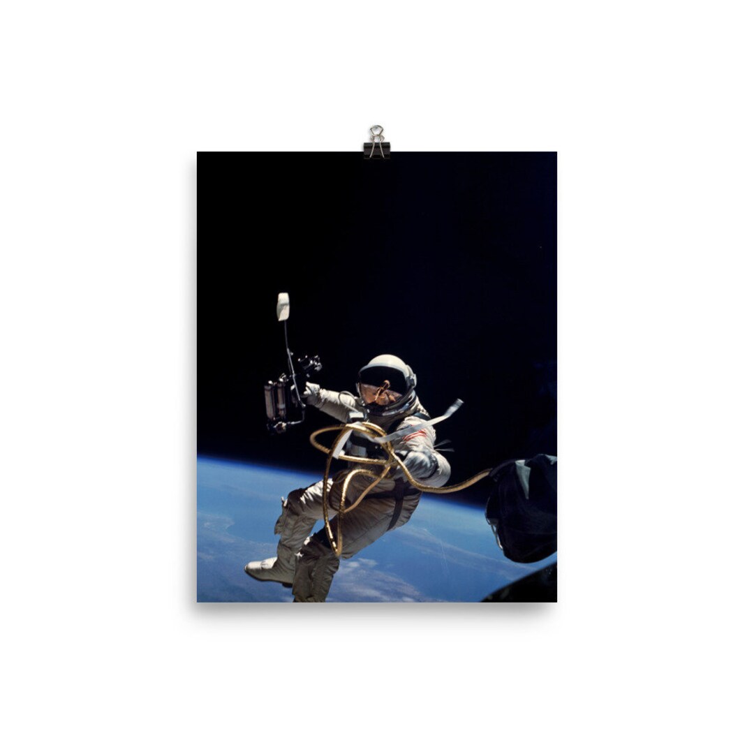 First U.S. Spacewalk Poster, Space Print, NASA Wall Art - Etsy