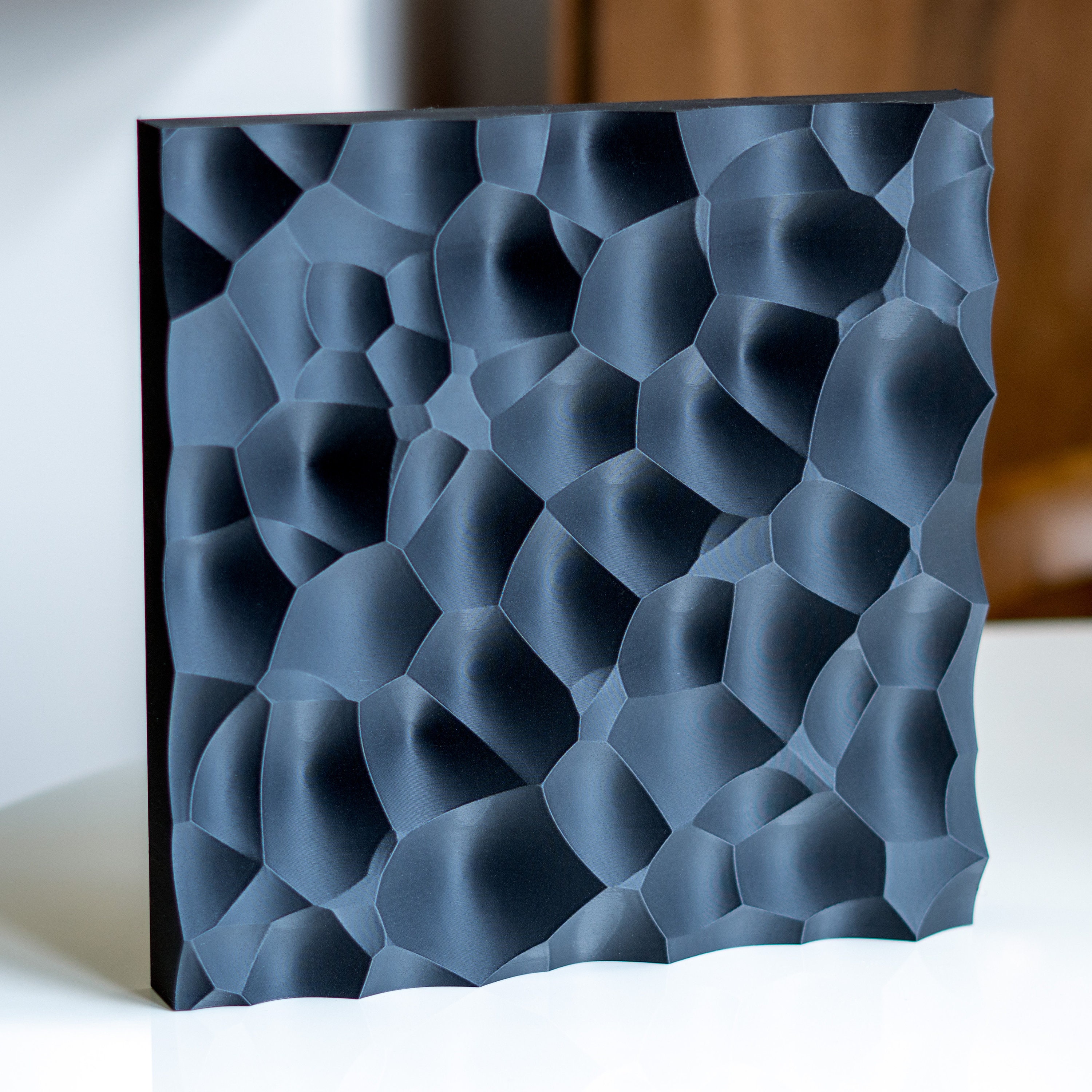 Voronoi - 3D Printed Custom Wall Art | Choose Size + Colors | Repeating ...
