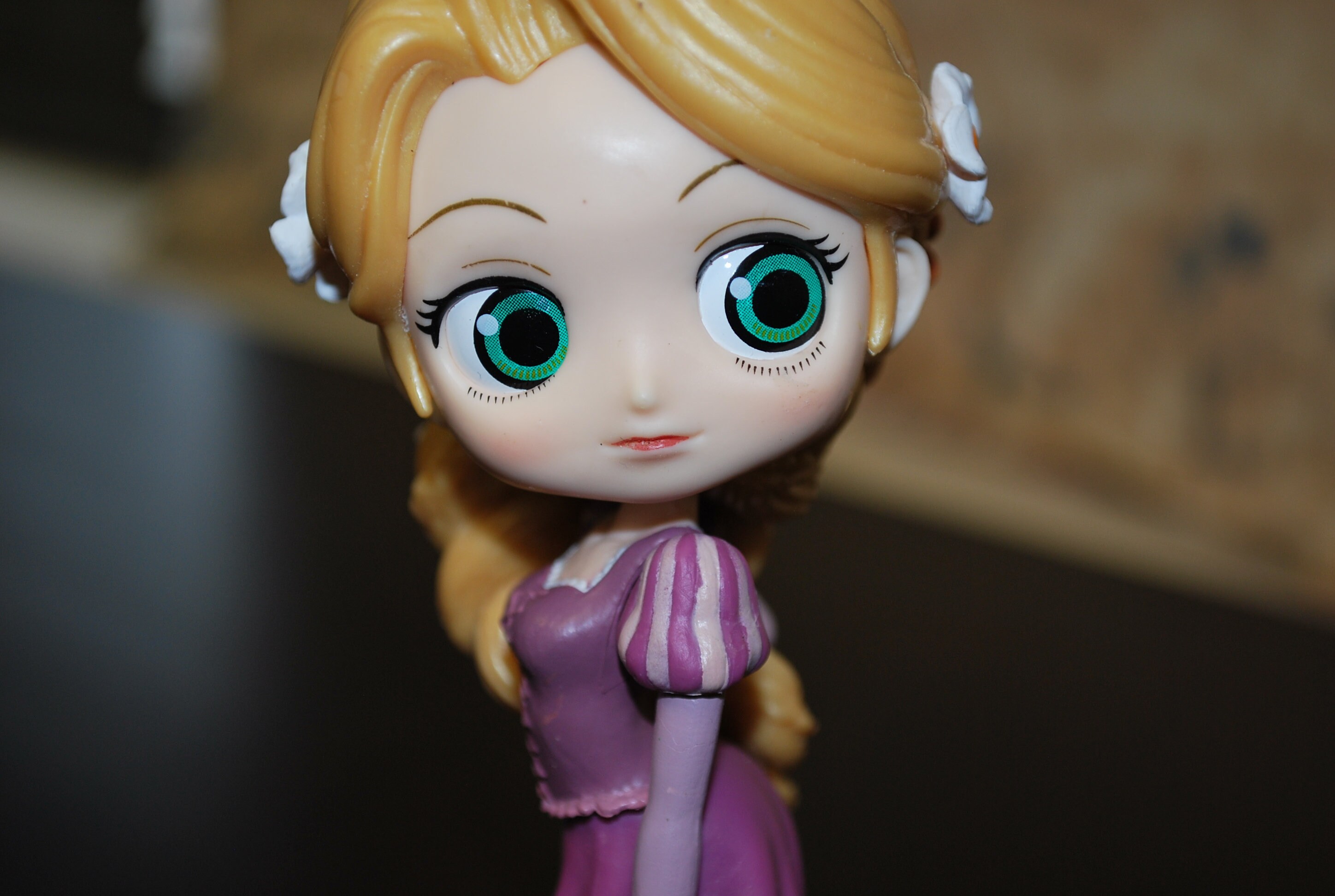 Rapunzel Figure with Stand PVC | Etsy