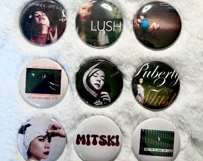 Mitski & Boygenius Pins / Buttons - Etsy