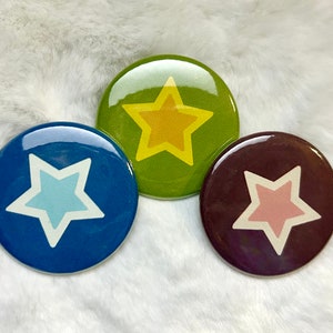 Y2k Grunge Star Pinback Buttons 1.5 Inch Bag Decoration - Etsy