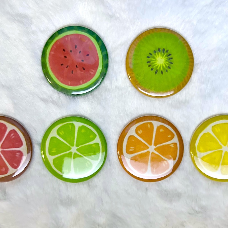 Fruit Buttons - Etsy